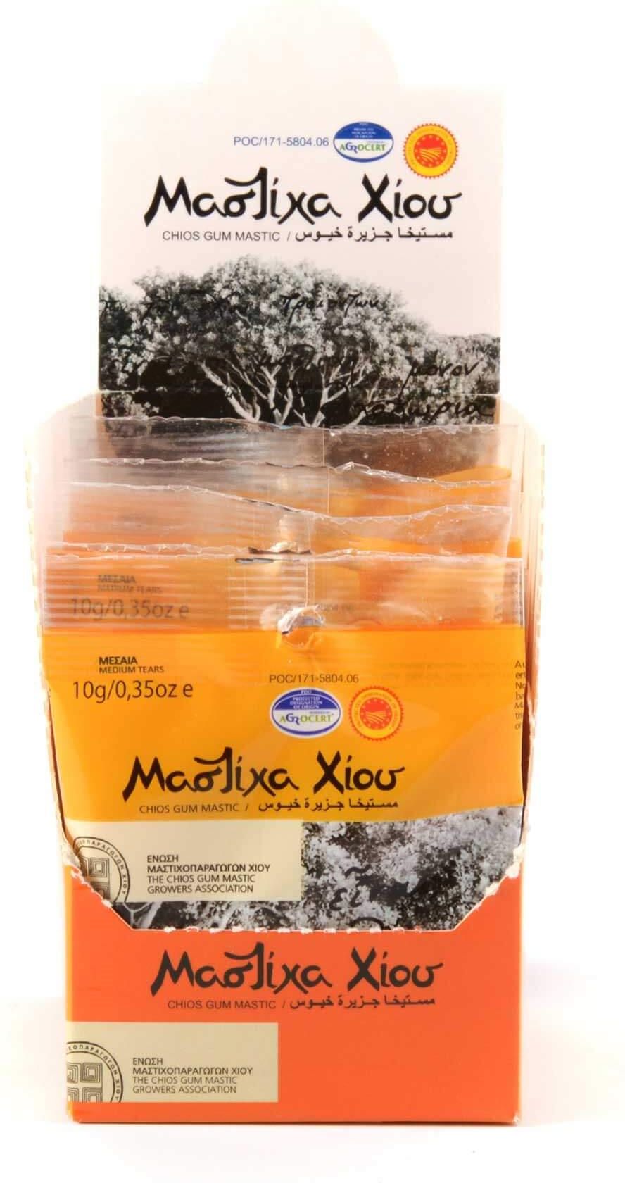 Chios Gum Mastic Grower Association Mastyks Z Chios M 10x10g - Ceny i ...