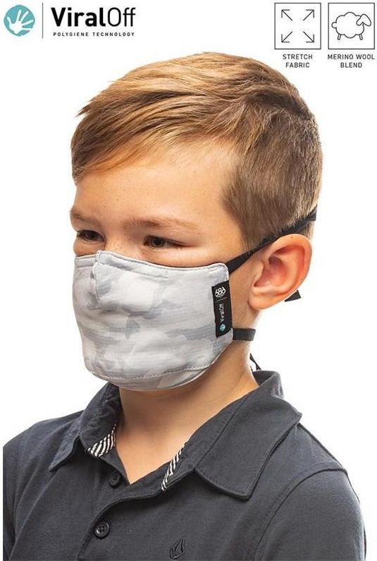 686 Facemask Polygiene Viraloff Arctyp Fmsk White Camo Wtcm Rozmiar L ...