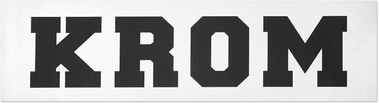 Krom Sticker Sticker 25 Black Rozmiar Os - - Ceny i opinie - Ceneo.pl