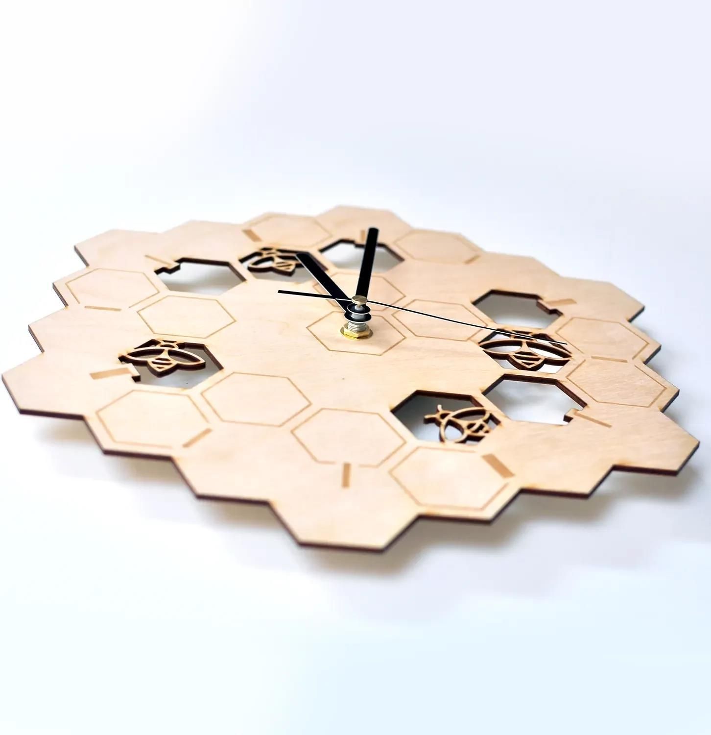 Garibald Pl Pszczelarz Drewniany Zegar Ścienny Z Grawerem - Ceny i ...