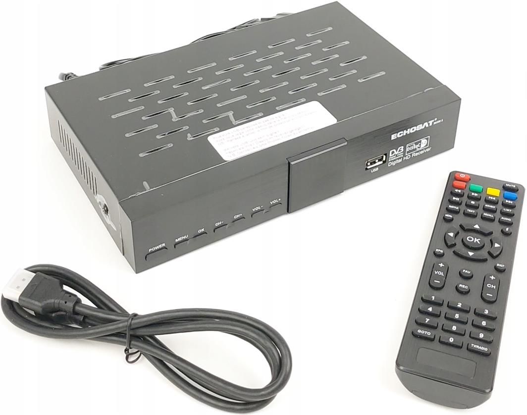 TUNER ODBIORNIK SATELITARNY HD ECHOSAT 20500 S - Opinie i ceny na Ceneo.pl
