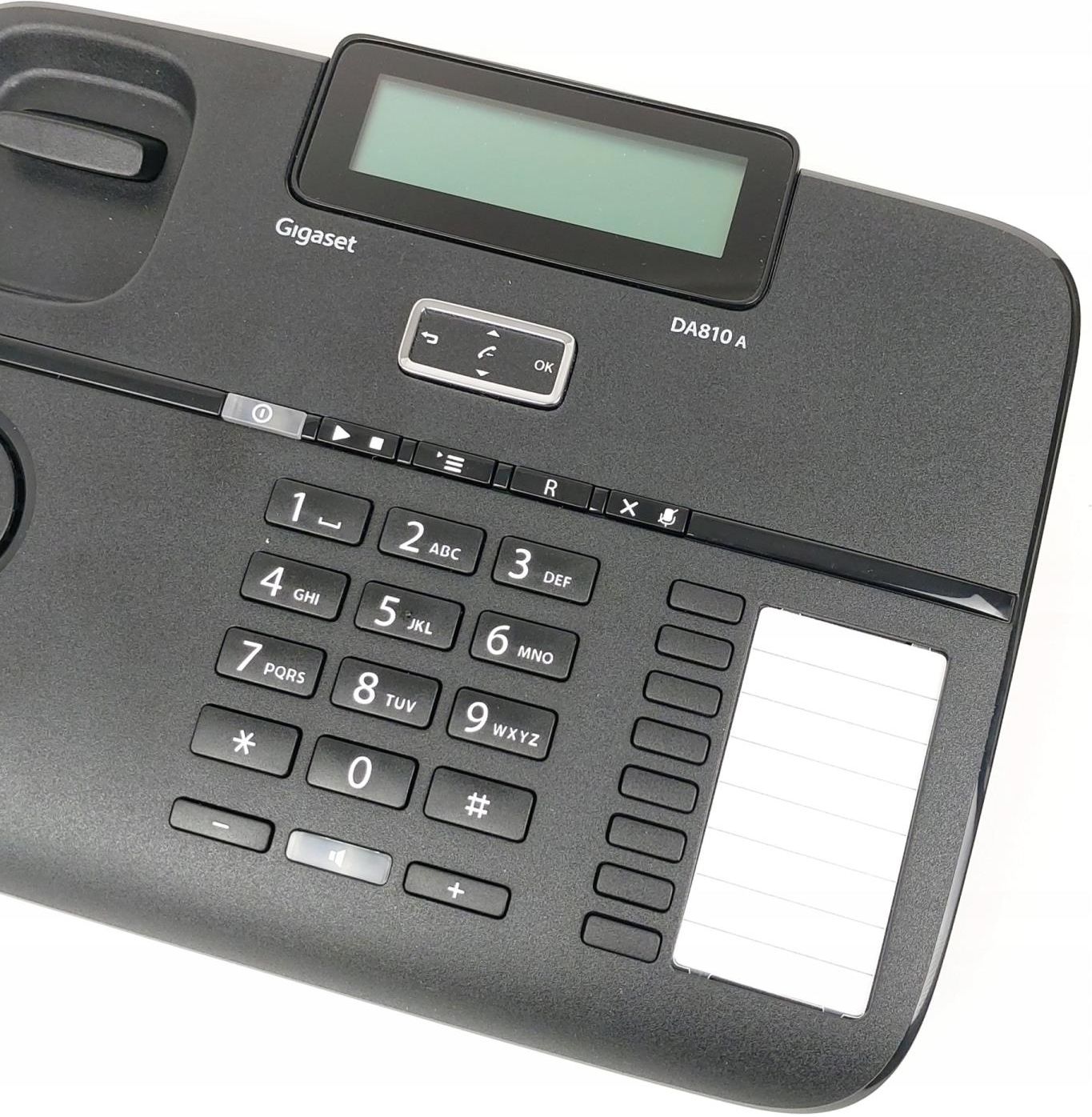 Telefon Telefon stacjonarny Gigaset DA810A czarny BRAK PL - Opinie i ...