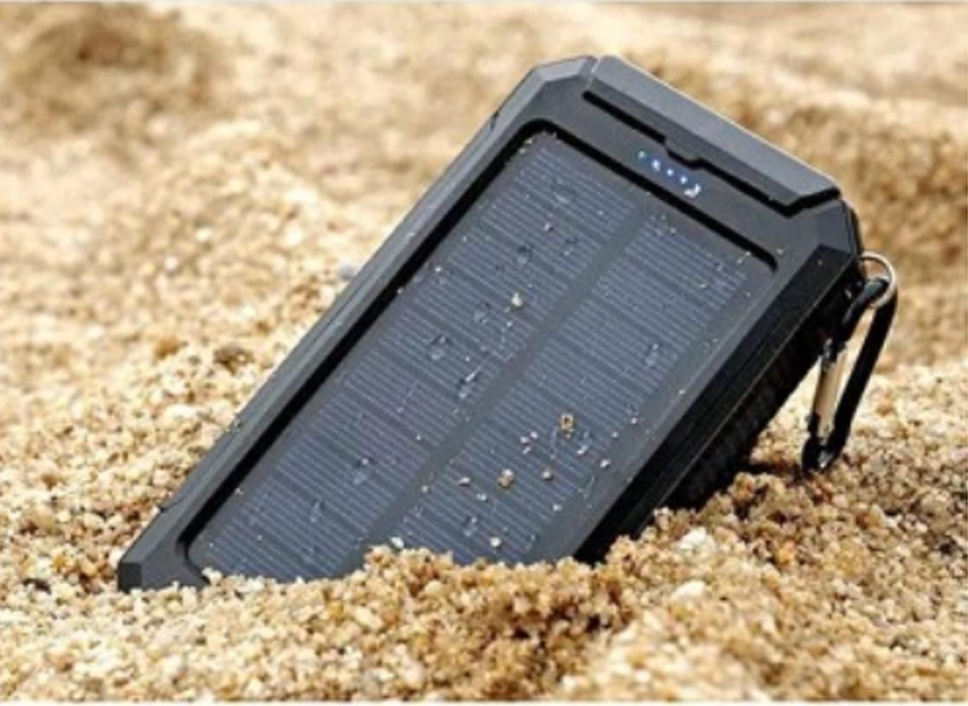 Powerbank NAJNOWSZY POWERBANK SOLARNY 20000mAh 2xUSB LATARKA - Opinie i ...