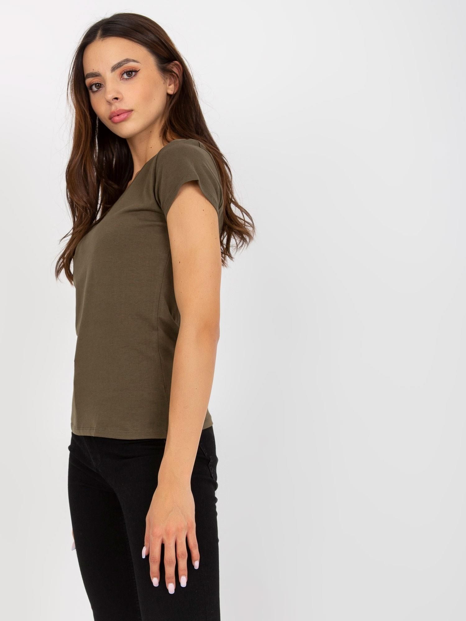 T-shirt-B-012.71P-khaki : Kolor - Khaki, Rozmiar - S - Ceny i opinie ...