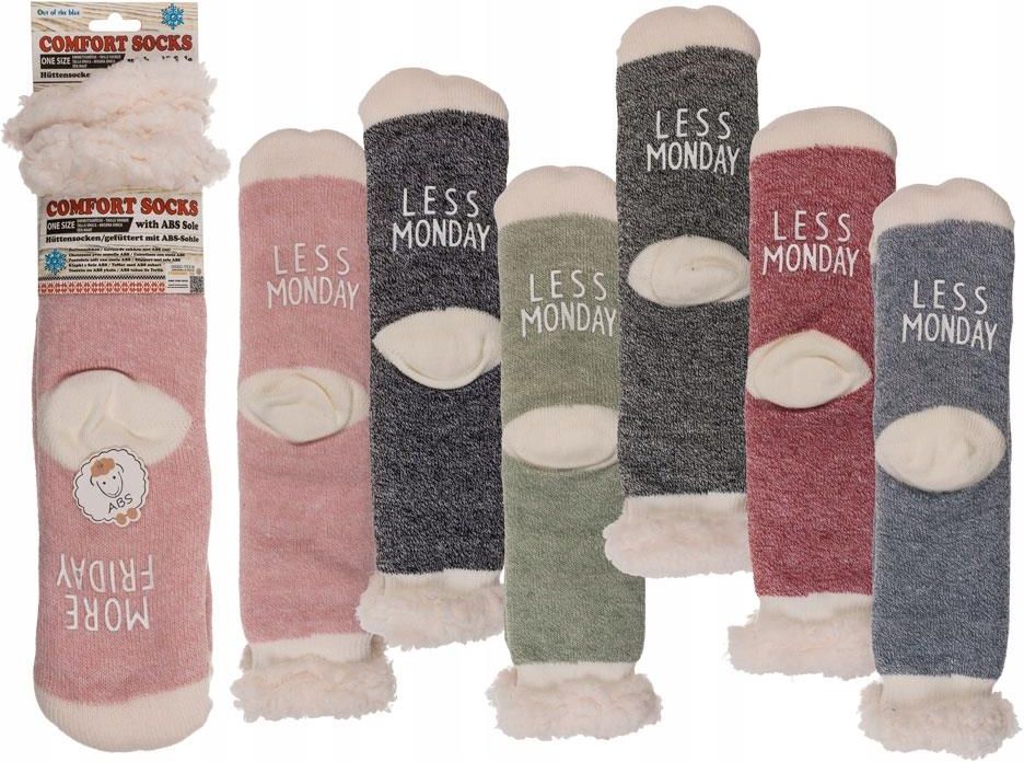 Skarpety z ABS More Friday Less Monday - Ceny i opinie - Ceneo.pl