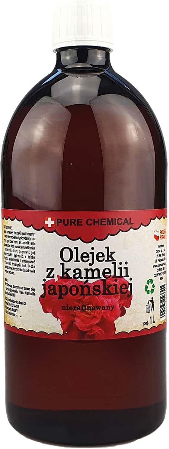 OLEJEK TSUBAKI - Nierafinowany olej z Kamelii Japońskiej 1L PURECHEMICAL - Opinie i ceny na Ceneo.pl