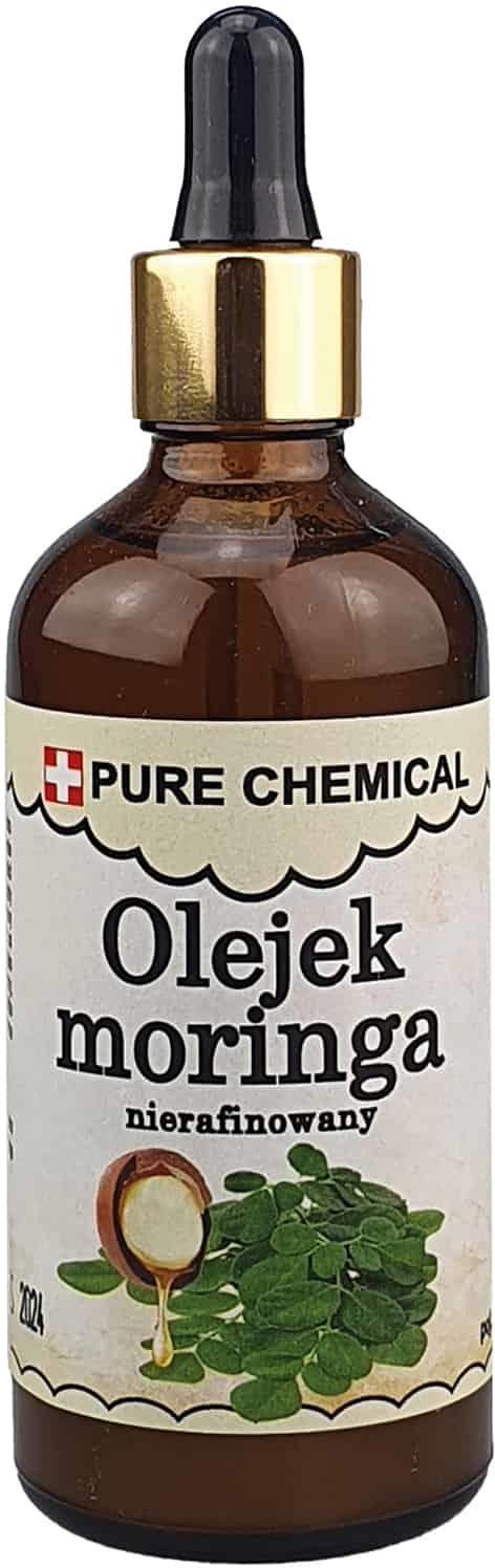 OLEJ MORINGA - Nierafinowany Tłoczony na zimno 500ml PURECHEMICAL - opinie i ceny na Ceneo.pl