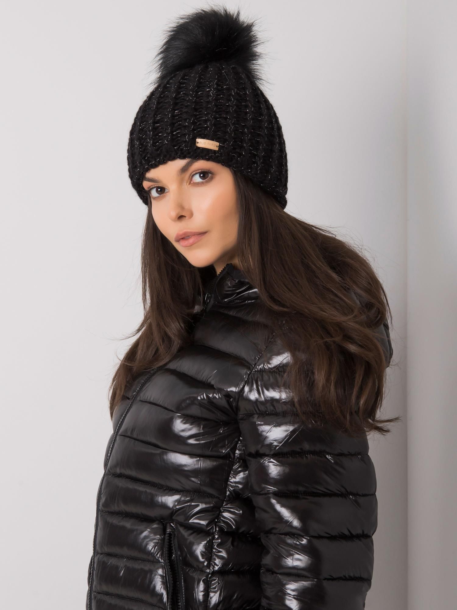 Czapka-JK-CZ-33.17-czarny : Kolor - czarny, Rozmiar - ONE SIZE - Ceny i ...