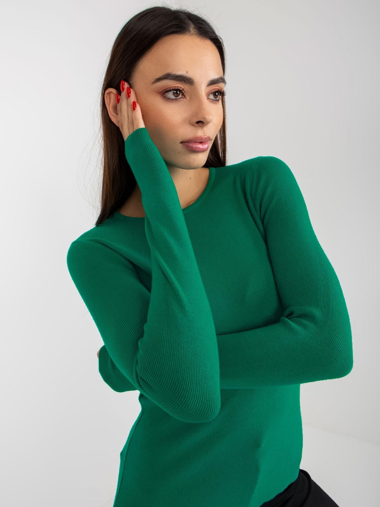 Sweter-NM-SW-J52003.09X-turkusowy : Kolor - Turkusowy, Rozmiar - ONE ...