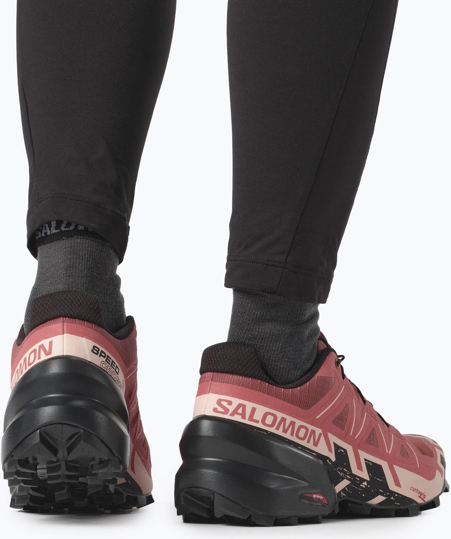 Salomon Damskie Speedcross 6 Cow Hide Black English Rose - Ceny i ...
