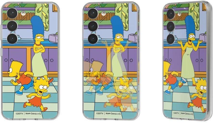 Samsung Wymienna płytka The Simpsons do Galaxy S23+ (GP-TOS916SBAYW ...
