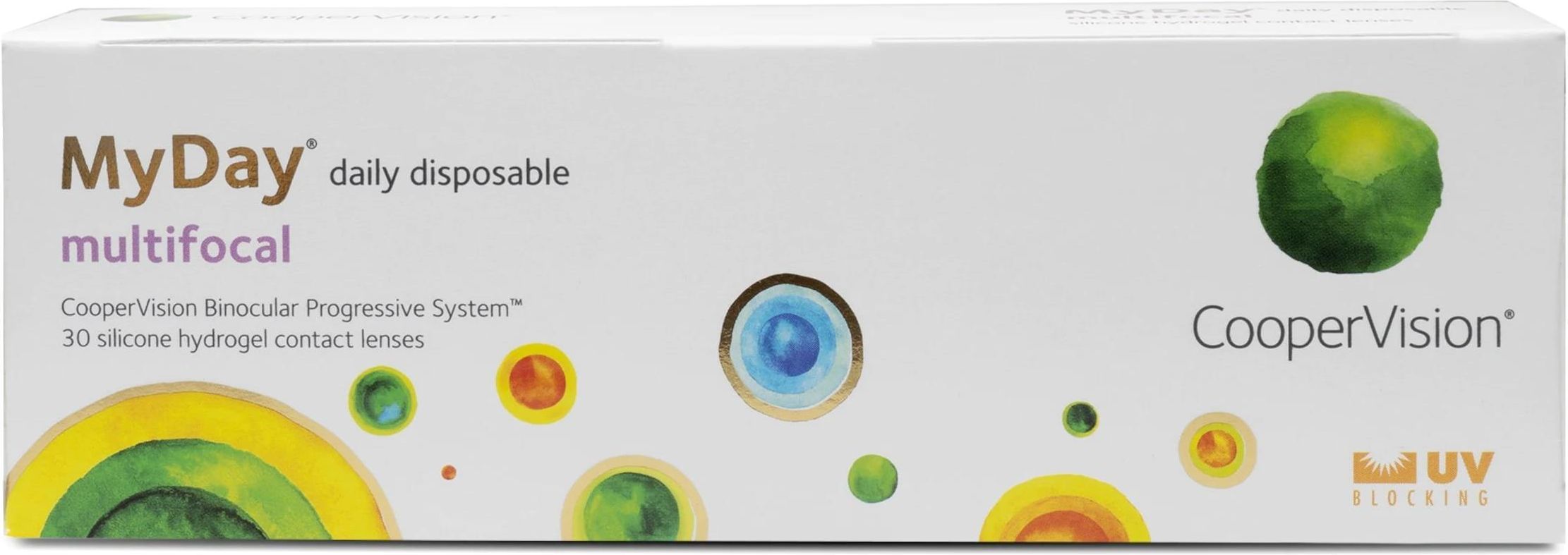 Soczewki CooperVision MyDay multifocal 30 szt. -4 dpt Addition Medium ...