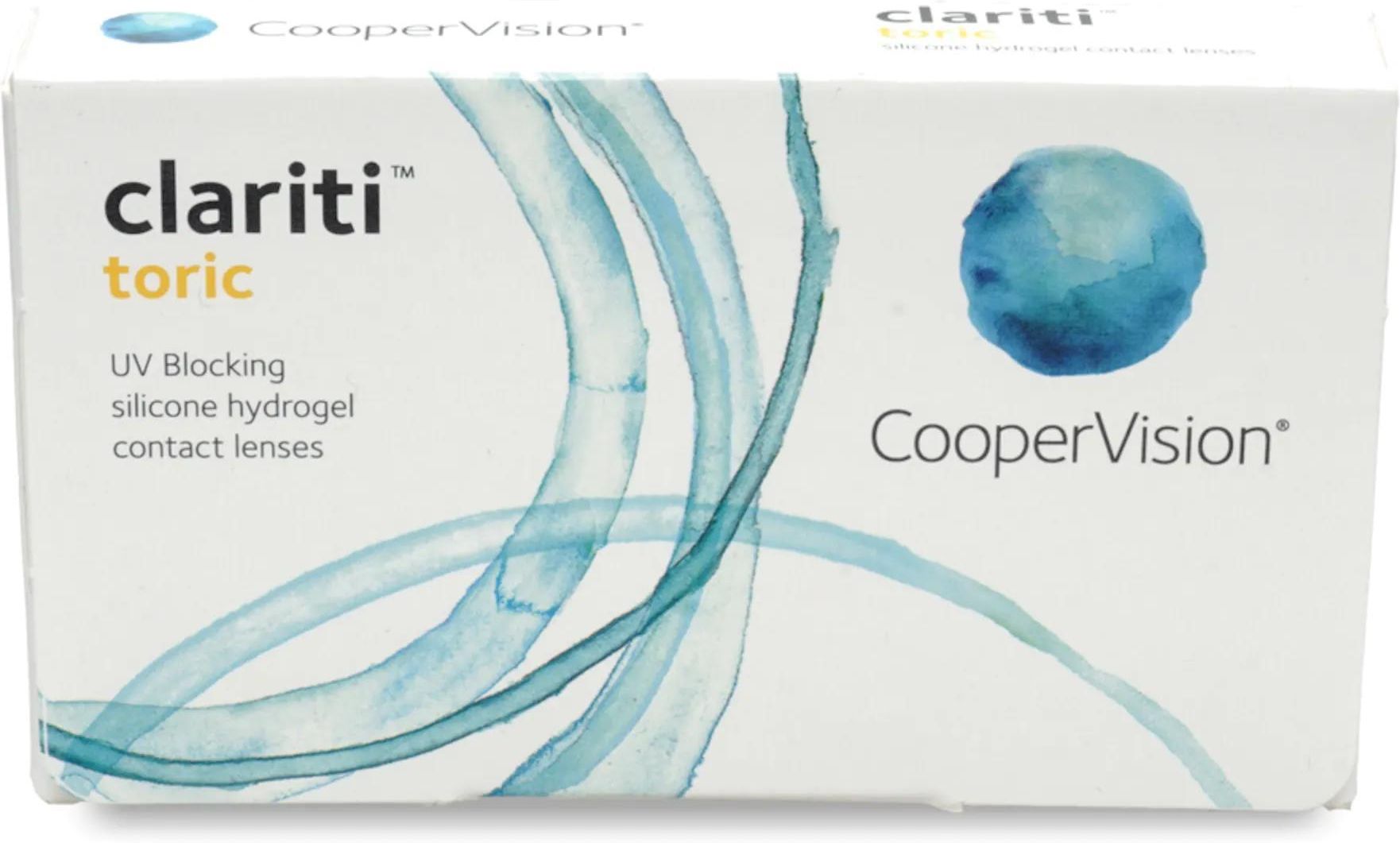 Soczewki CooperVision Clariti toric 3 szt. 1.75 dpt Cyl. -1,25 Axis 40 ° BC 8,7 - Opinie i ceny ...