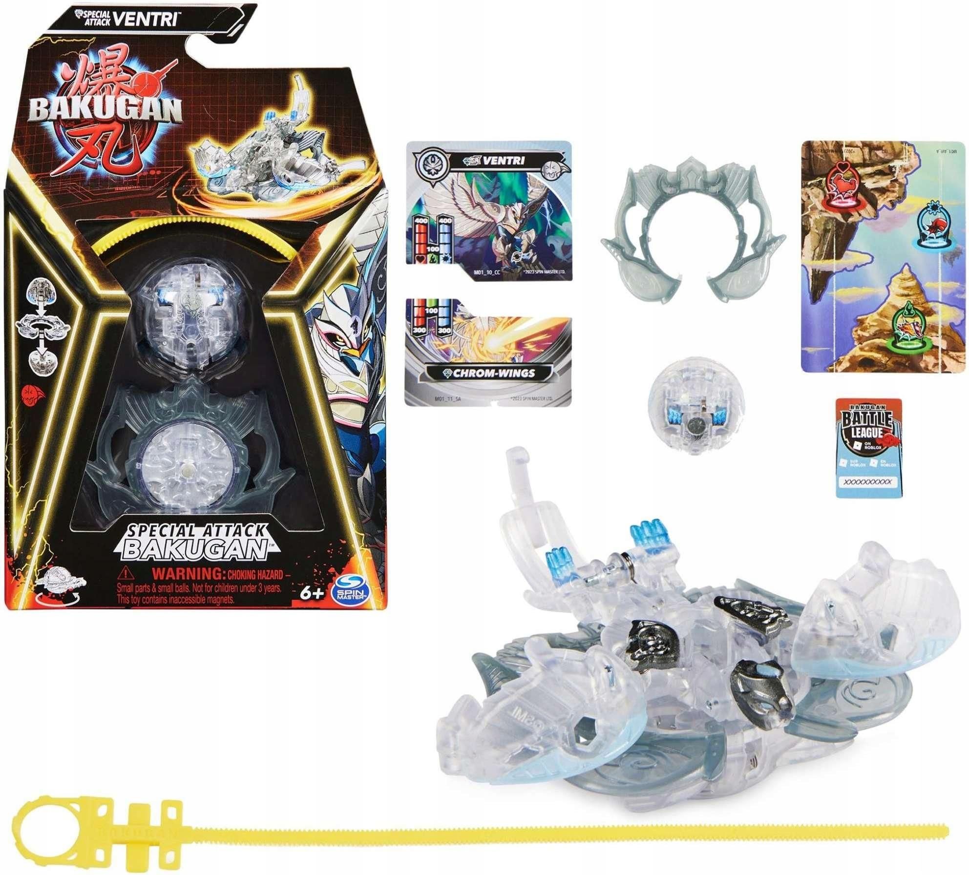 Spin Master Bakugan Special Attack Ventri Wirująca Figurka - Ceny i opinie - Ceneo.pl