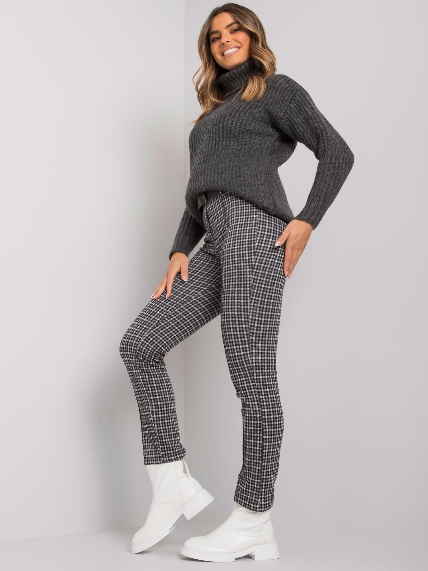 Spodnie-MT-SP-22045.03P-szaro-czarny : Kolor - Szaro-Czarny, Rozmiar ...