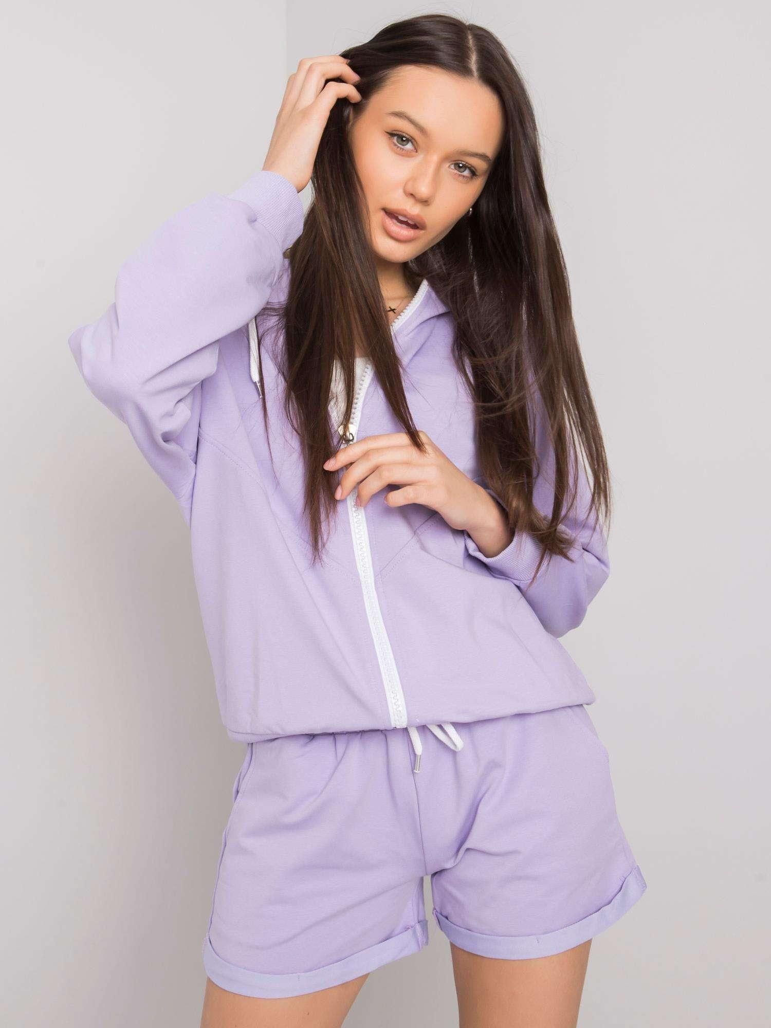 Komplet-FA-KMPL-6391.39P-jasny fioletowy : Kolor - Jasny fioletowy, Rozmiar - ONE SIZE - Ceny i ...