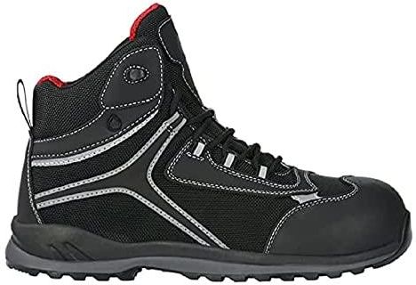 Engelbert Strauss 93668 Black/Red Buty Ochronne Zahnia Mid Czarne ...