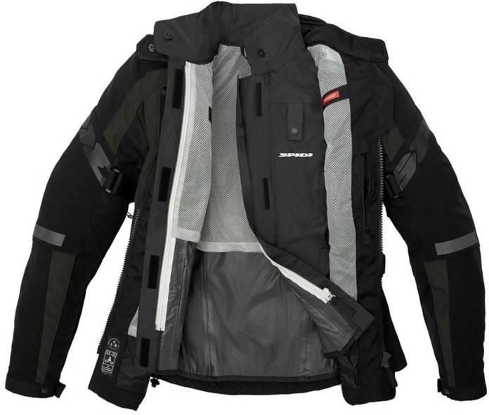 Odzież motocyklowa Kurtka motocyklowa damska SPIDI D268 4Season Evo ...