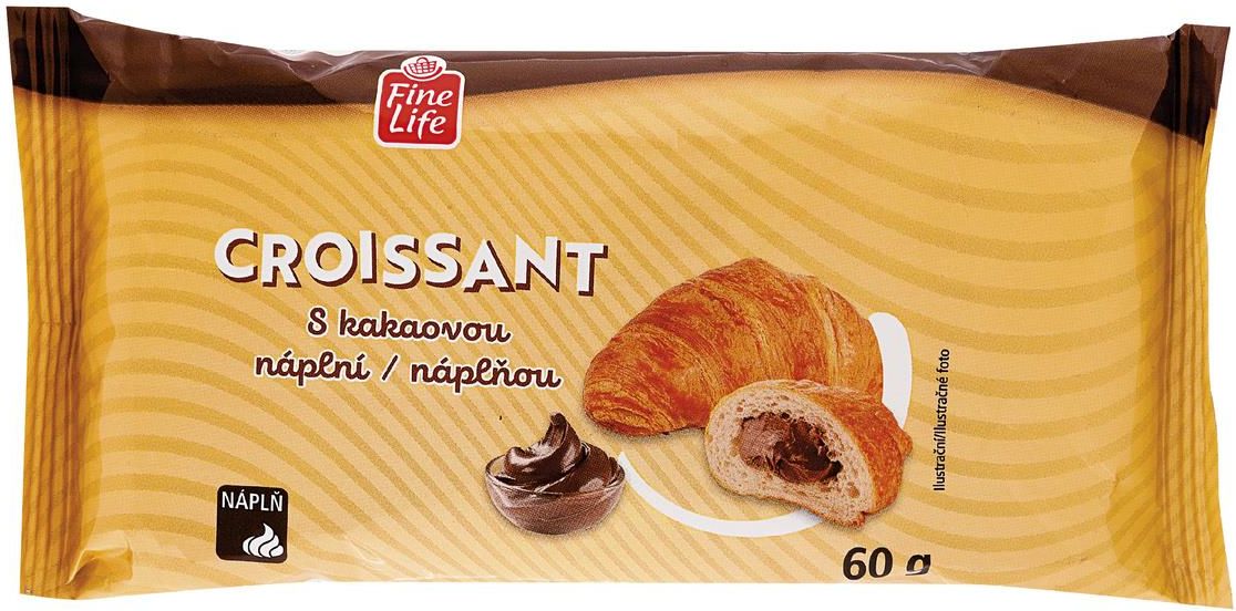 Fine Life Croissant Kakaowy 60g - Ceny i opinie - Ceneo.pl