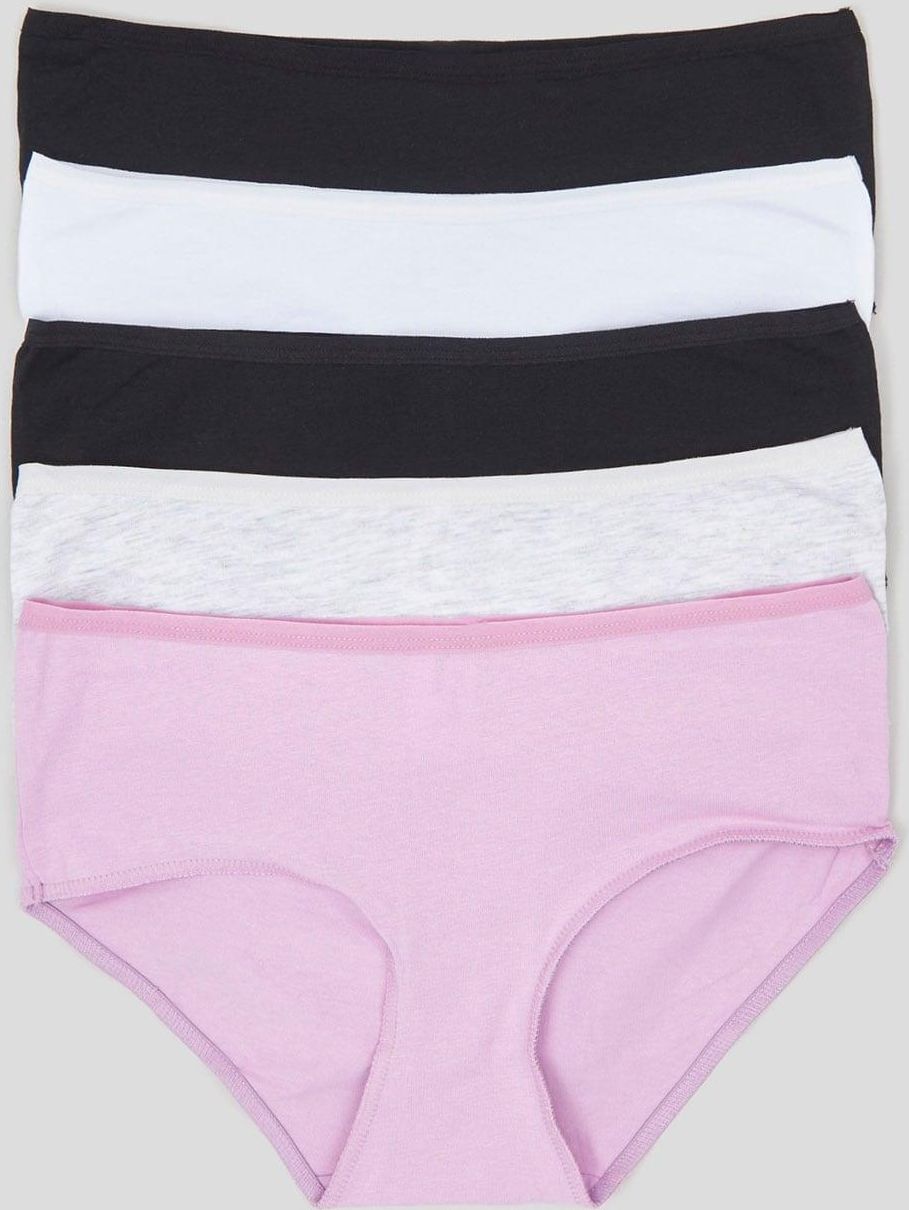 Sinsay - Majtki hipster 5 pack - Wielobarwny - Ceny i opinie - Ceneo.pl