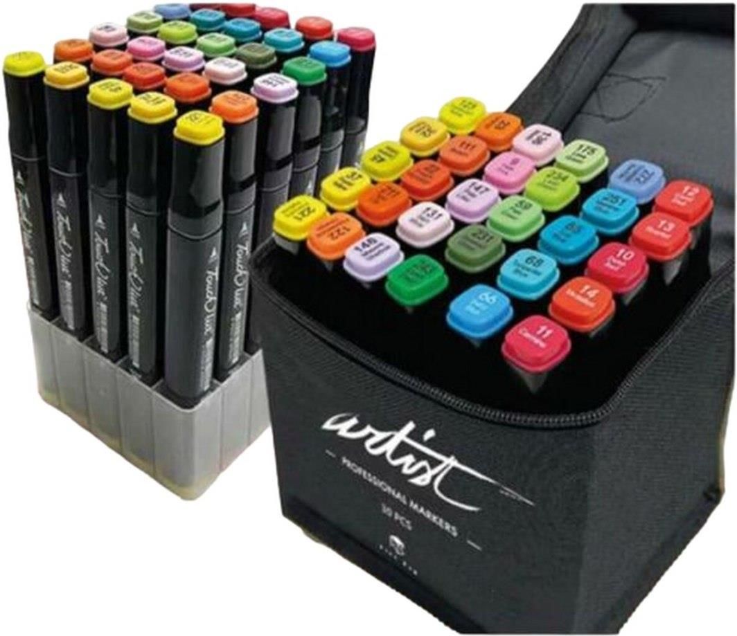 Alex Bog Zestaw Markerów Luxury Canvas Gama Artist 30 Części ...