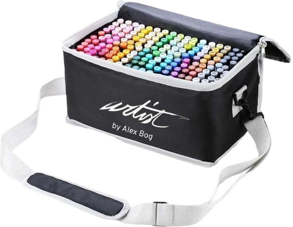 Alex Bog Zestaw Markerów Luxury Canvas Gama Artist Etui 204 Części ...