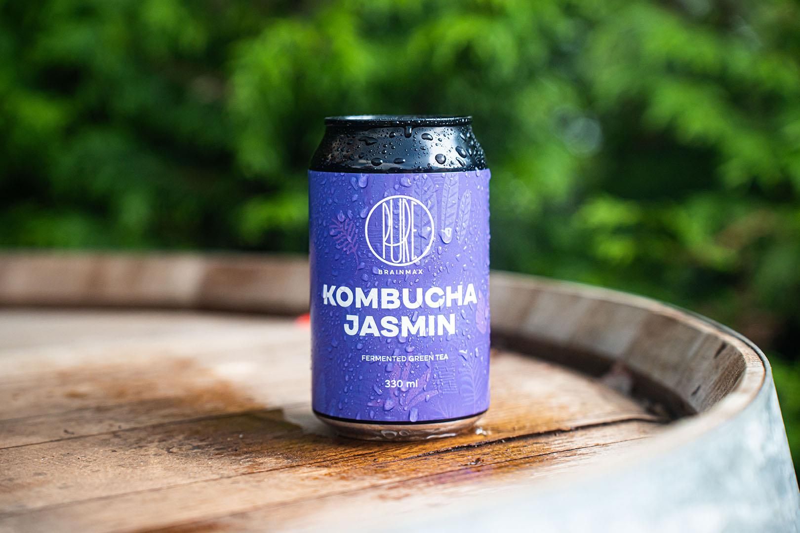 Brainmax Pure Kombucha Jaśmin 330ml - Ceny i opinie - Ceneo.pl