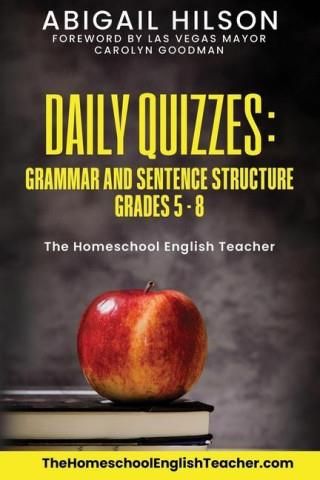 Daily Quizzes: Grammar and Sentence Structure Grades 5-8 - Literatura ...