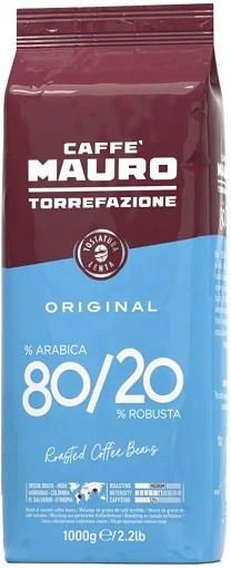Kawa Mk Cafe Mauro Original 80/20 Ziarnista 1kg - Ceny i opinie - Ceneo.pl