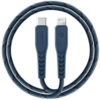 Energea Kabel Usb Typ C Lightning Nyloflex Mfi 1 5 M Niebieski - Opinie i ceny na Ceneo.pl