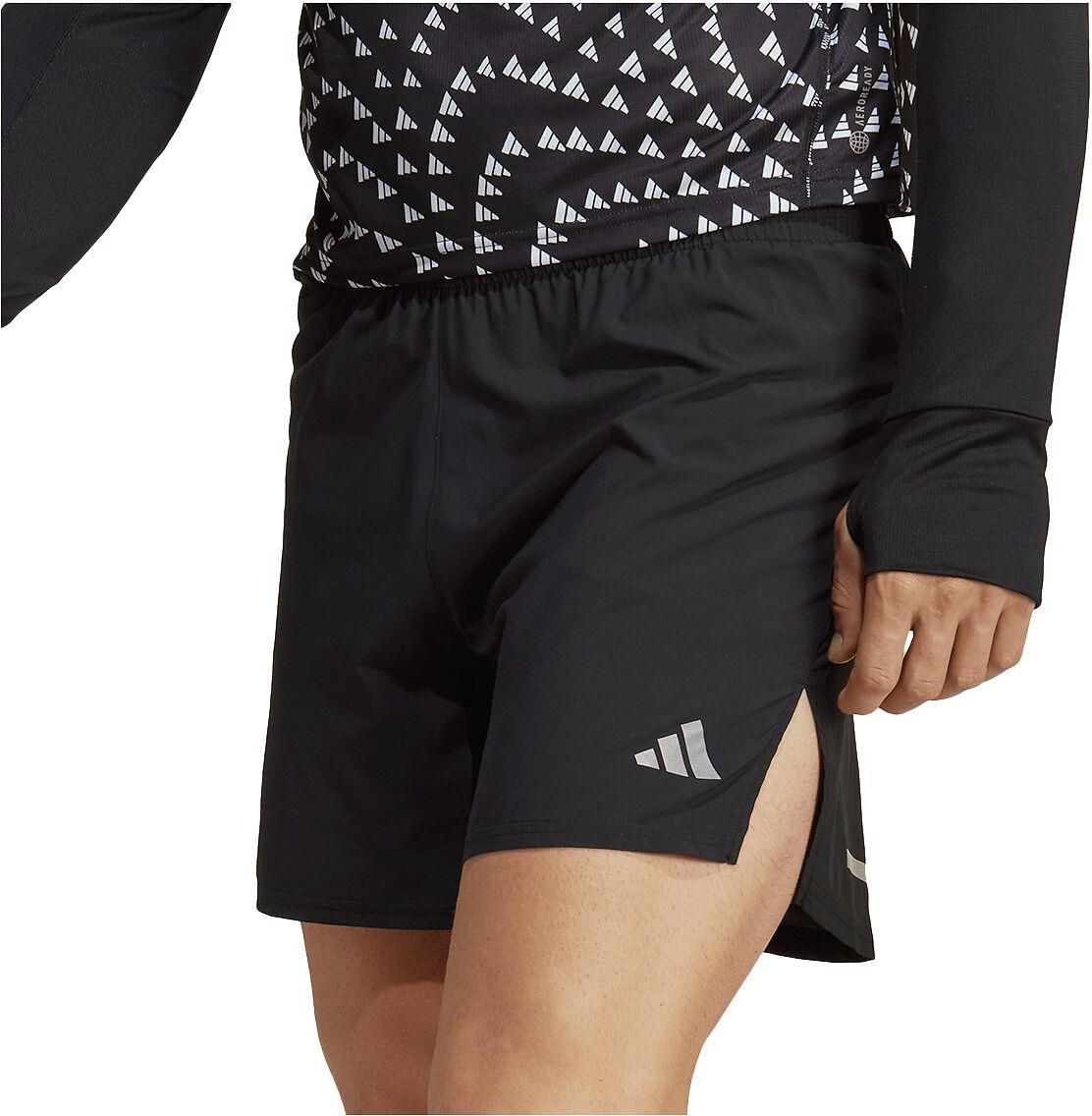 Adidas Męskie Running Fast Cooler Heat Aeroready Shorts Hn0791 Black ...