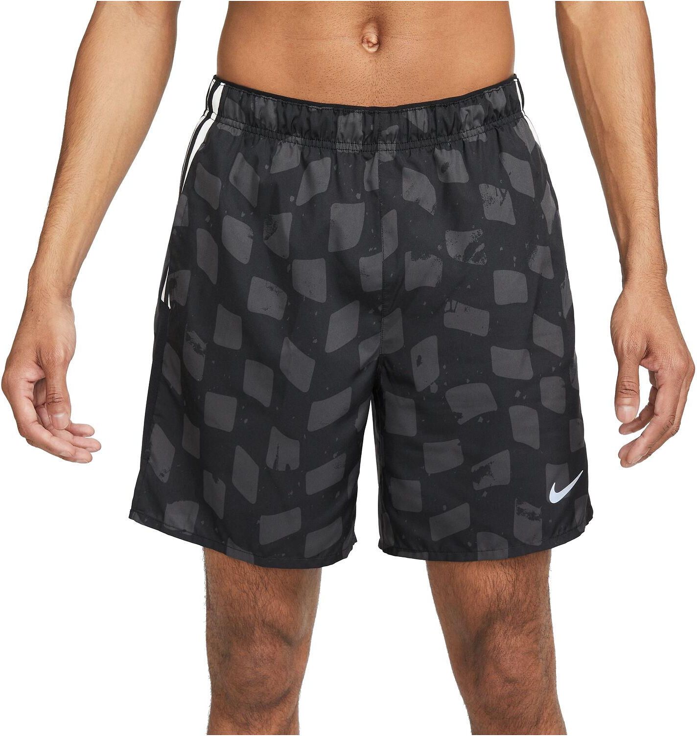 Nike Męskie Dri Fit Challenger Dx0896 010 Black Black Reflective Silv ...