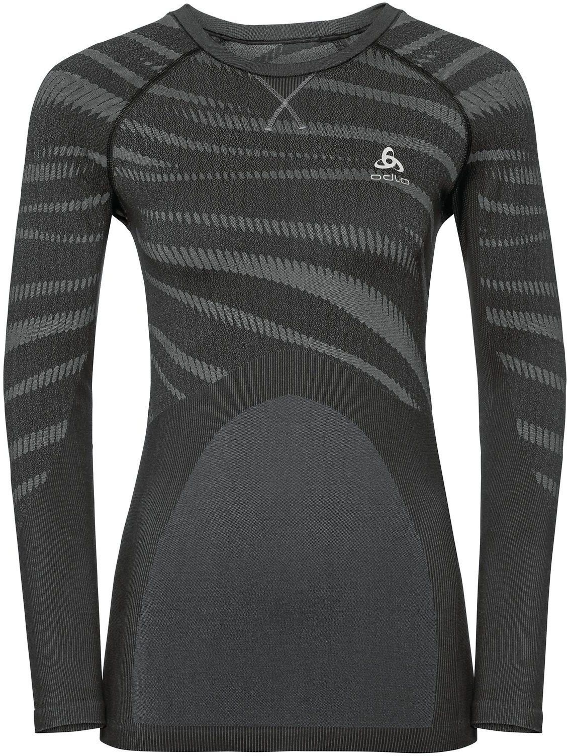 Bielizna Termoaktywna Koszulka Damska Odlo Performance Black Shirt ...