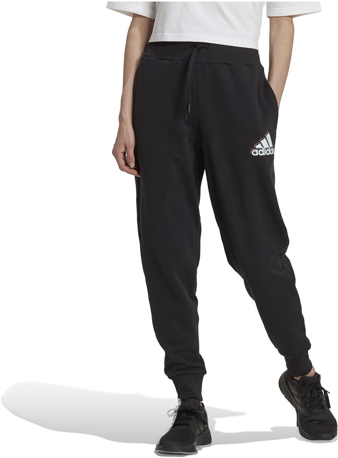 Adidas Spodnie Damskie Essentials Multi Colored Logo Hl4417 Black ...