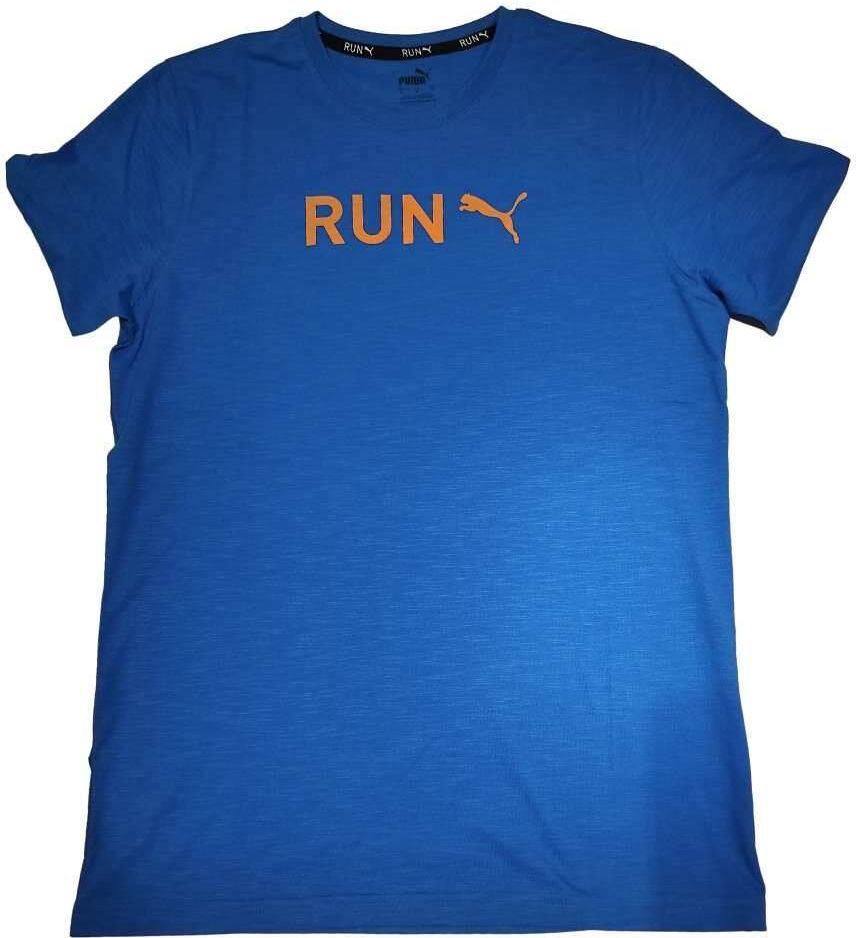 Koszulka męska Puma GRAPHIC RUN niebieska 52420246 - Ceny i opinie ...