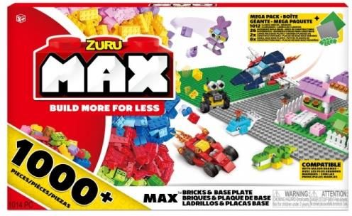 Zuru Max Build Zestaw Klocków 1000 759 253 2 Podkładki 83141 - ceny i ...