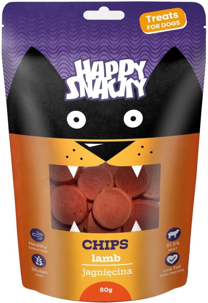Karma Happy Snacky Miękki Przysmak Dla Psa Talarki Z Jagnięciny 80g ...