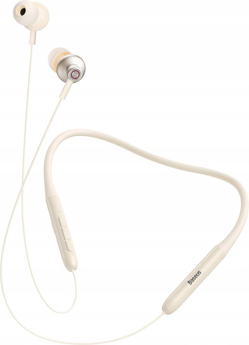 Słuchawki Baseus Bowie P1x Beżowe - Opinie i ceny na Ceneo.pl
