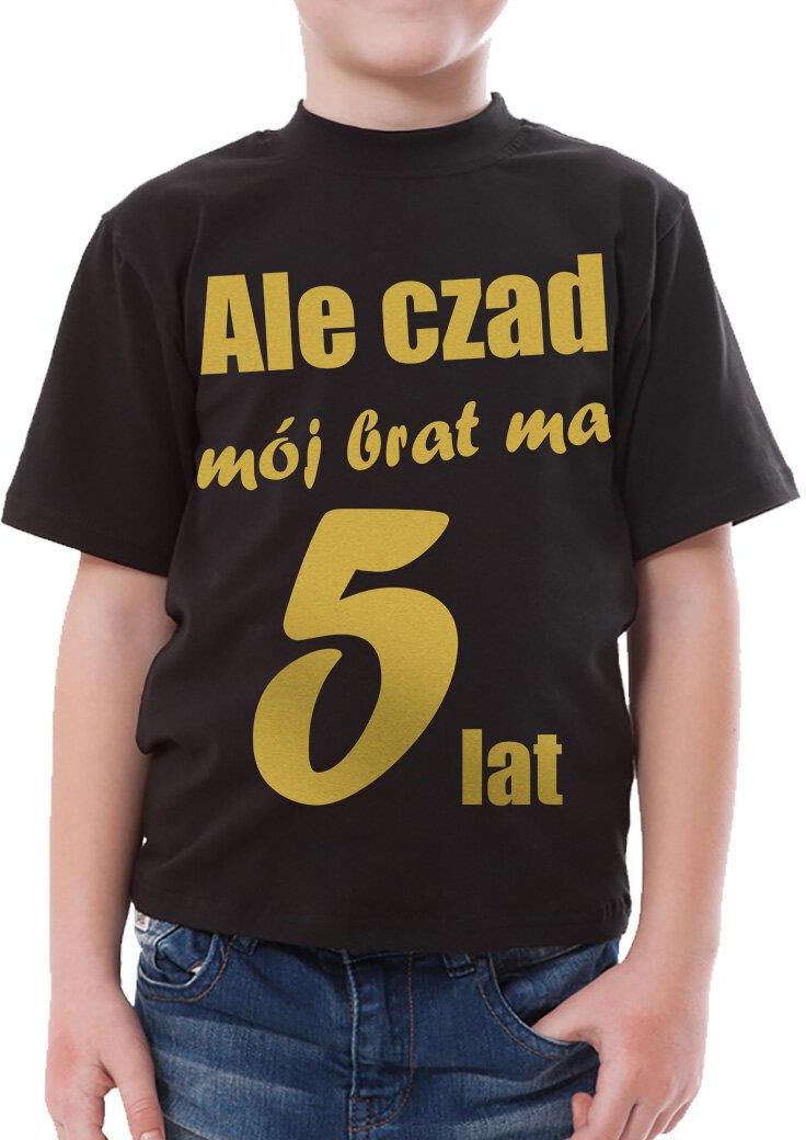Ale czad mój brat ma pięć lat - złoty nadruk - Ceny i opinie - Ceneo.pl