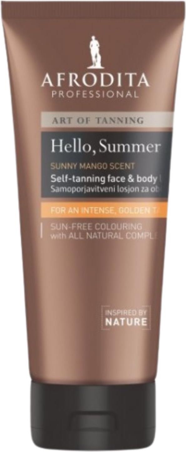 Afrodita Hello, Summer Samoopalający Balsam Do Twarzy I Ciała - Opinie ...