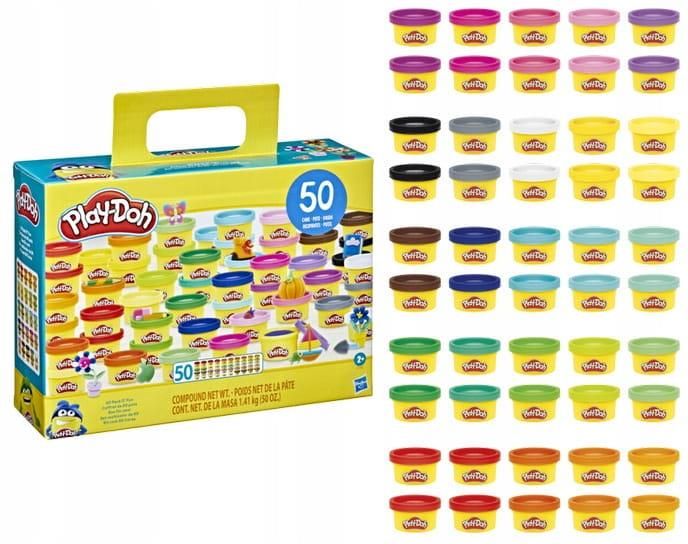 HASBRO PLAY-DOH CIASTOLINA 50 MINI TUB ZESTAW F1535 - Ceny i opinie ...