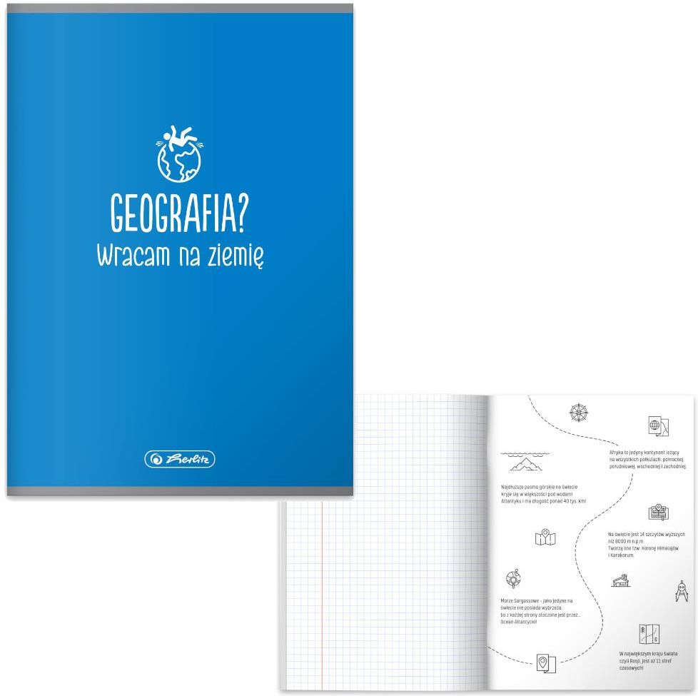 Herlitz Zeszyt A5 60K Kratk Geografia Przedmiotowy - Ceny i opinie - Ceneo.pl