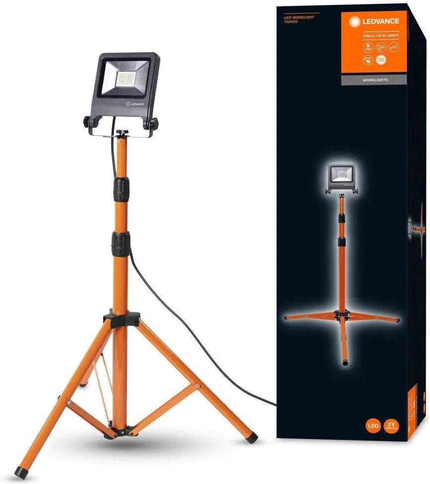 Ledvance Naświetlacz Led Worklight Tripod 30W Przenośny Ip65 Regulowana ...