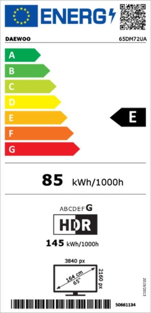 Telewizor LED Daewoo 65DM72UA 65 cali 4K UHD 65 cali - Opinie i ceny na ...