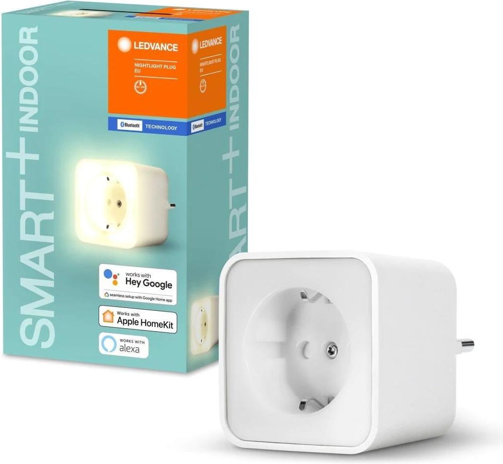System domotyki Ledvance Gniazdko Bluetooth Bt Nightlight Plug Eu Inteligentne Do Wewnątrz ...