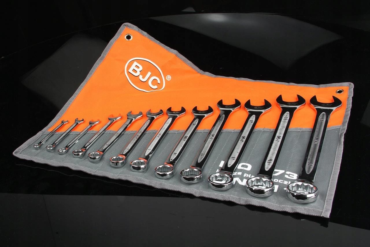 Bjc Klucze Płasko Oczkowe 6-32 12szt. Zestaw Grube M58133KINGTECH - Opinie i ceny na Ceneo.pl