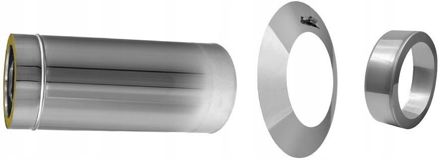 System kominkowy Tecnovis Gmbh Komin Izolowany 150/200 4Mb Dwuścienny Z Wyczystką - Opinie i ...