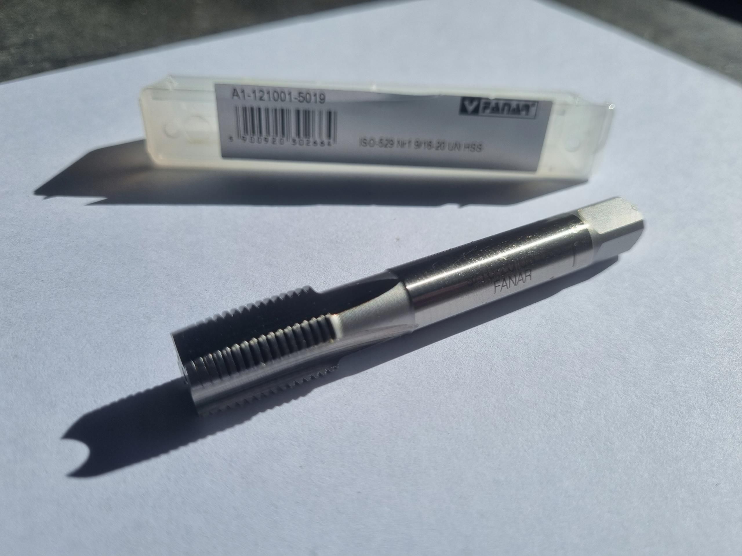 Fanar Gwintownik Hss ISO529 Nr 1 9/16-20-UN - Opinie i ceny na Ceneo.pl