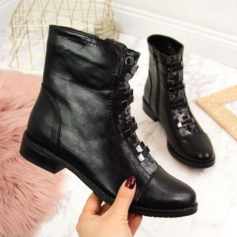 Botki ocieplane Jezzi W JEZ260B czarne : Rozmiar - 38 - Ceny i opinie ...