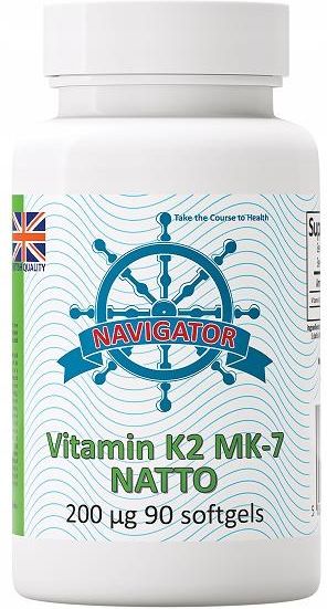 Navigator Supplements K2 Mk 7 Natto 200Mcg 90 Kaps. - Opinie i ceny na ...